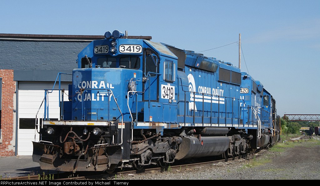 NS SD40-2 3419 & 3420 at dillerville yard
